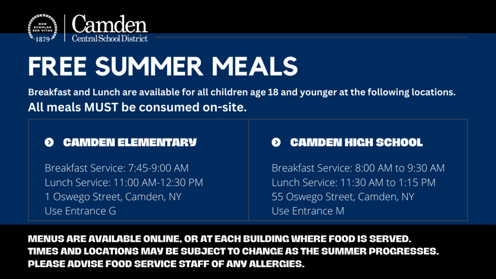 News | Camden Central School District