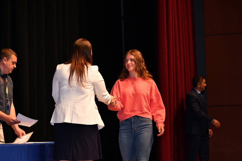 CMS Holds 8th Grade Moving Up Ceremony | Camden Central School District